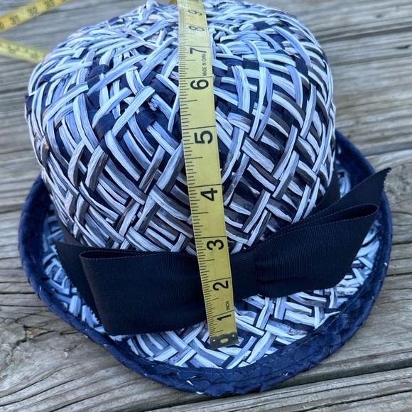 Vintage | Accessories | Vintage Usa Union Made Woven Straw Chic Mod ...